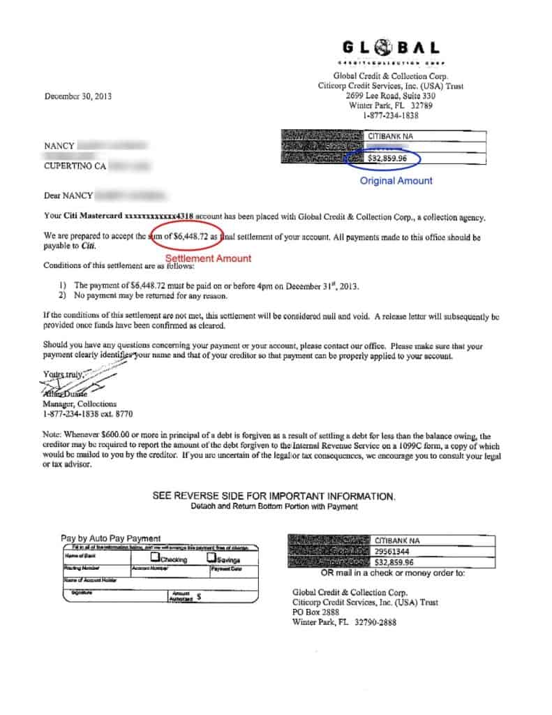 $26,411 Debt Negotiation Savings - Citi Mastercard - Credit iQ